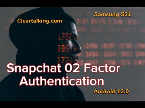 Set Up Two-Factor Authentication for Snapchat? #snapchat - YouTube