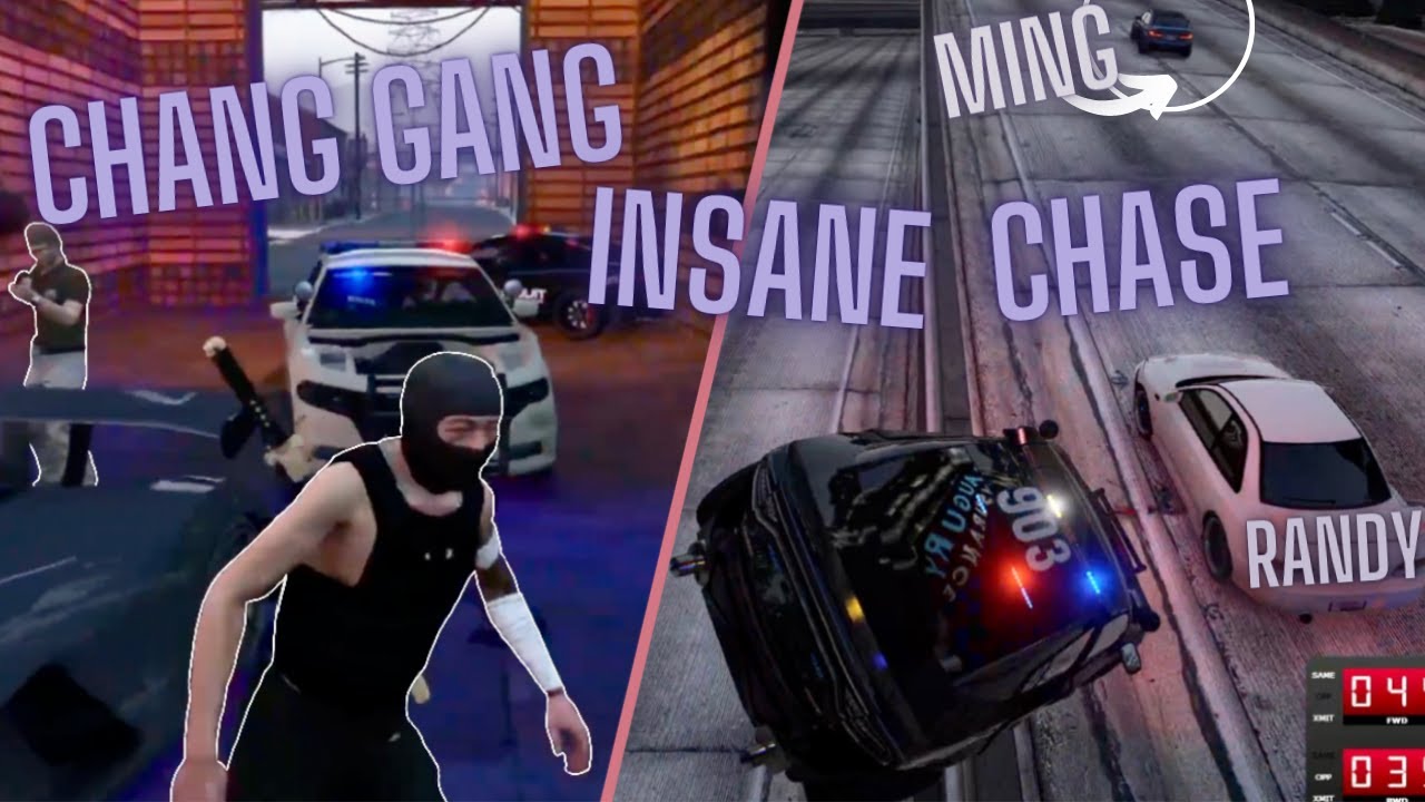 Randy's INSANE pits save the boys in this WILD PD Chase (multiple POVs ...