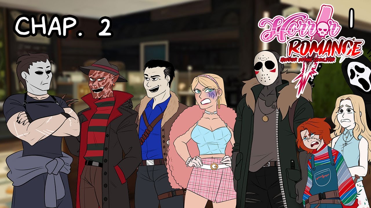Horror/Romance a slasher dating simulator | Chap 2 ep 1 - YouTube