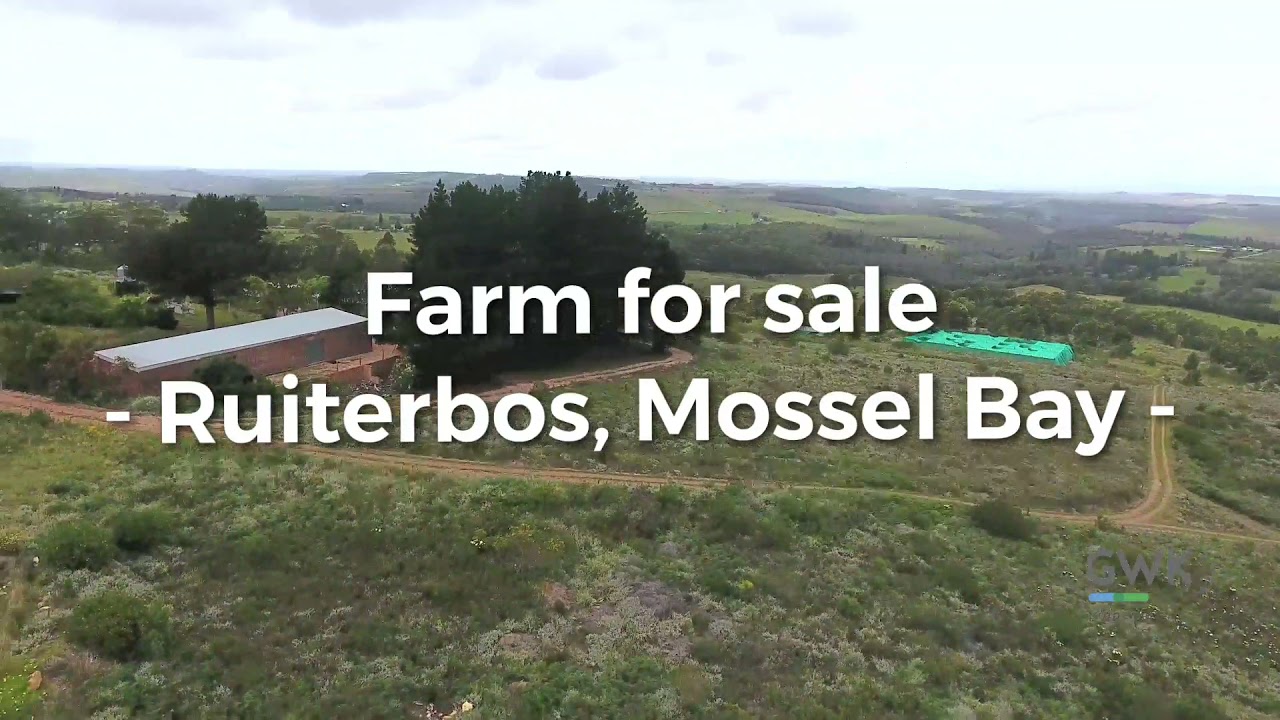Farm for sale - Ruiterbos, Mossel Bay - YouTube