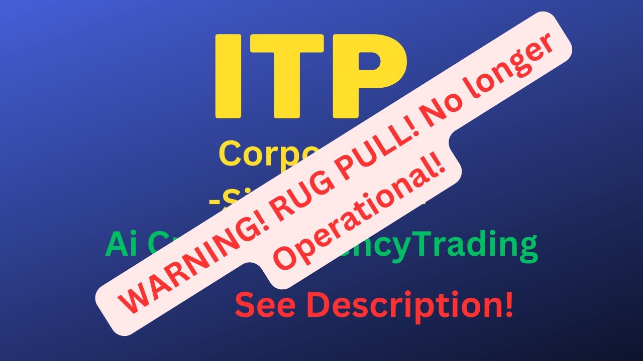 ITP Scam? | Quantization-Daily Trading | AI Trading For Everyone - YouTube