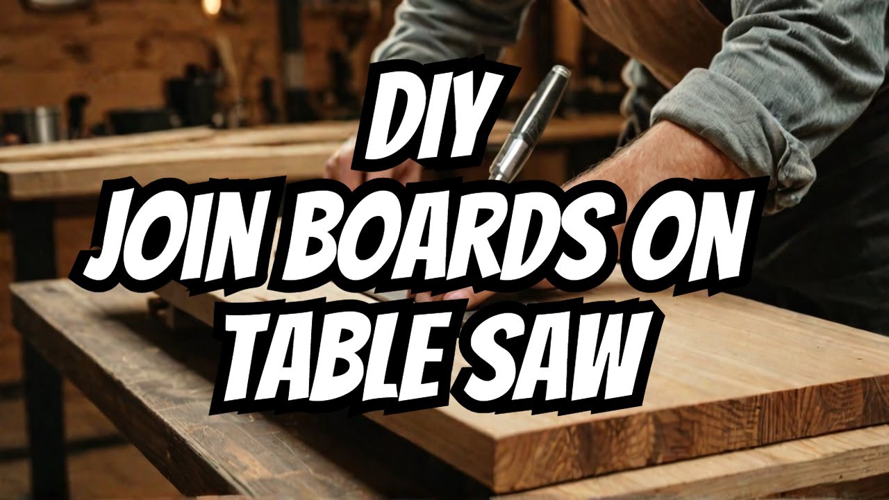 Woodworking Made Simple: Joining Boards #woodworking #diy - YouTube