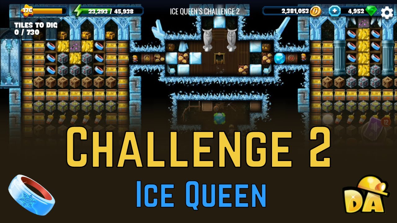 Challenge 2 - Ice Queen Remastered - Diggy's Adventure - YouTube