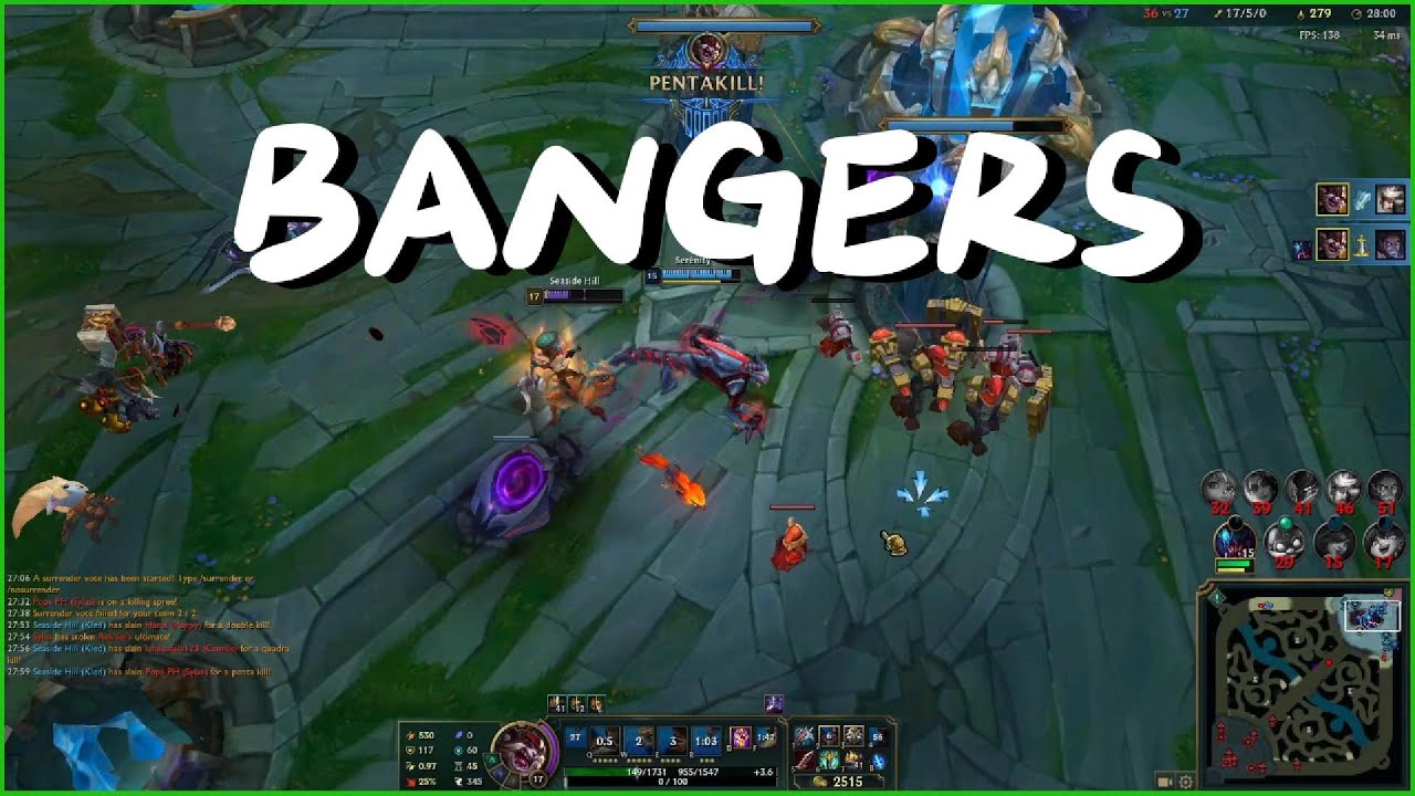 6 minutes of Bangers | LoL Highlights ep.120 - YouTube