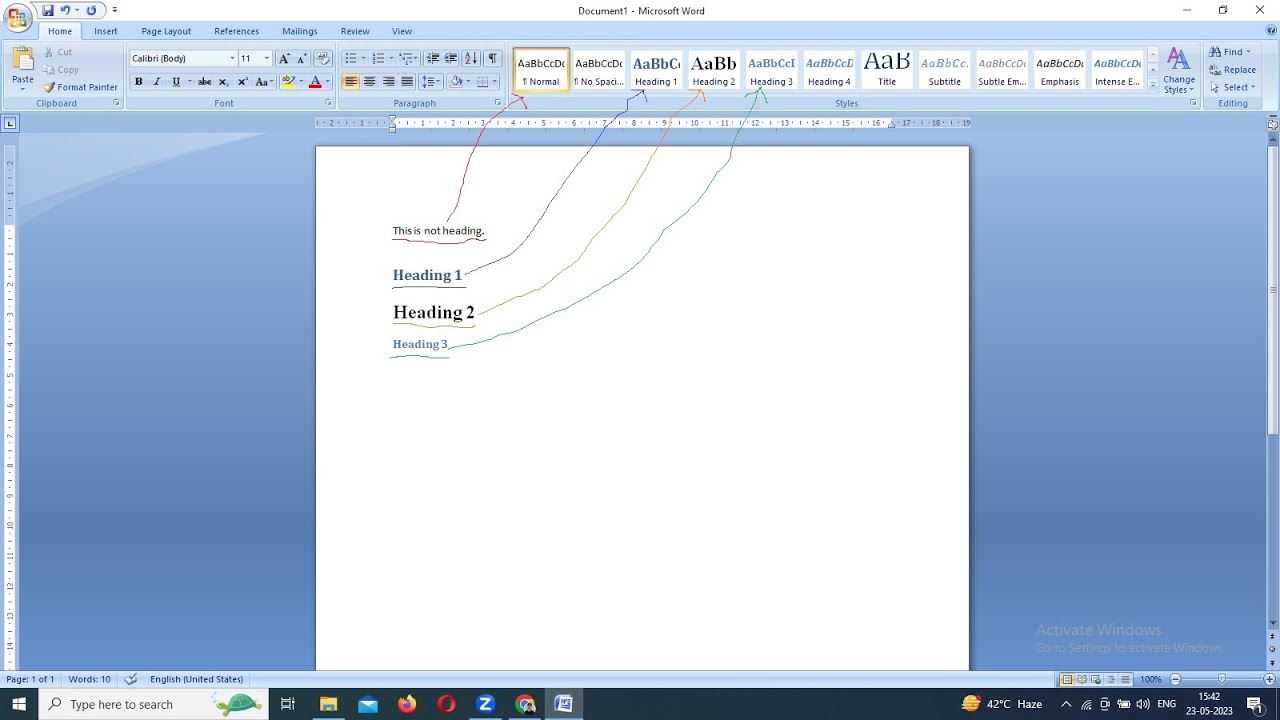heading tag | heading element - YouTube