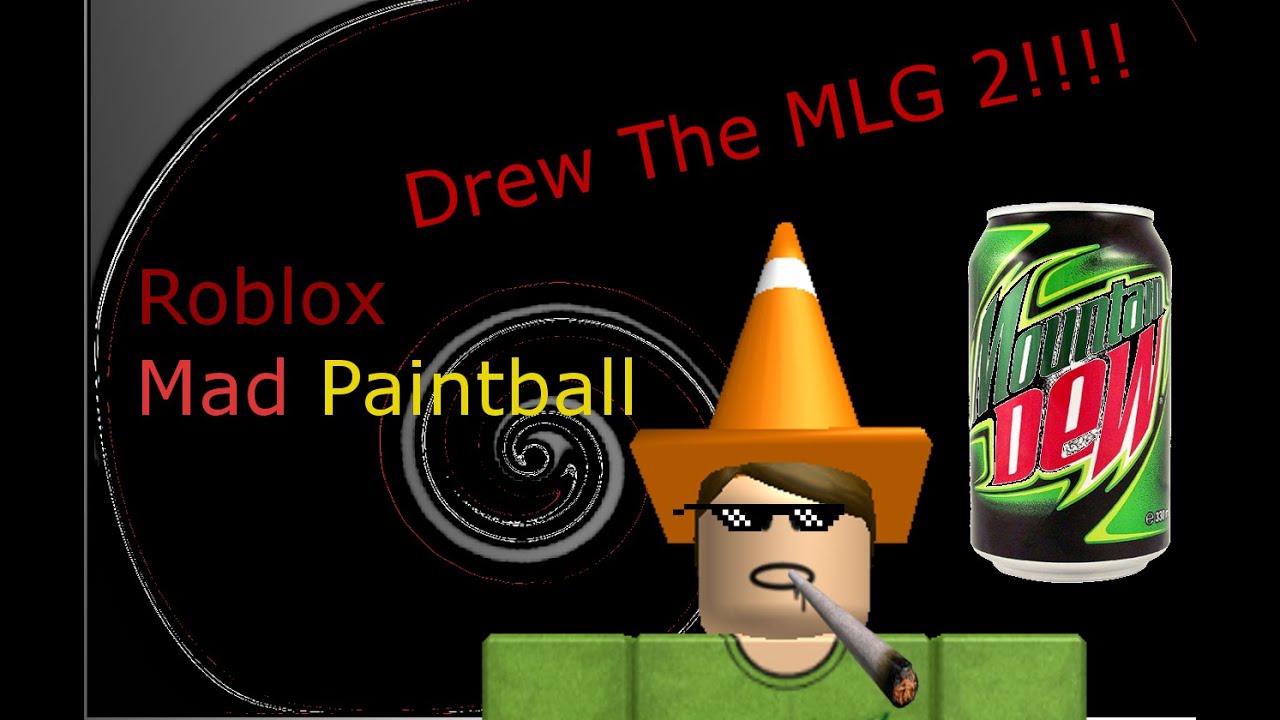 Roblox Mad Paintball | Drew The MLG 2 [Drew Gameplay] (Mega) - YouTube