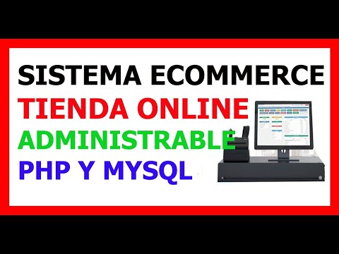 Tienda online ecommerce en php con mysql, plantillas de eccomerce - YouTube