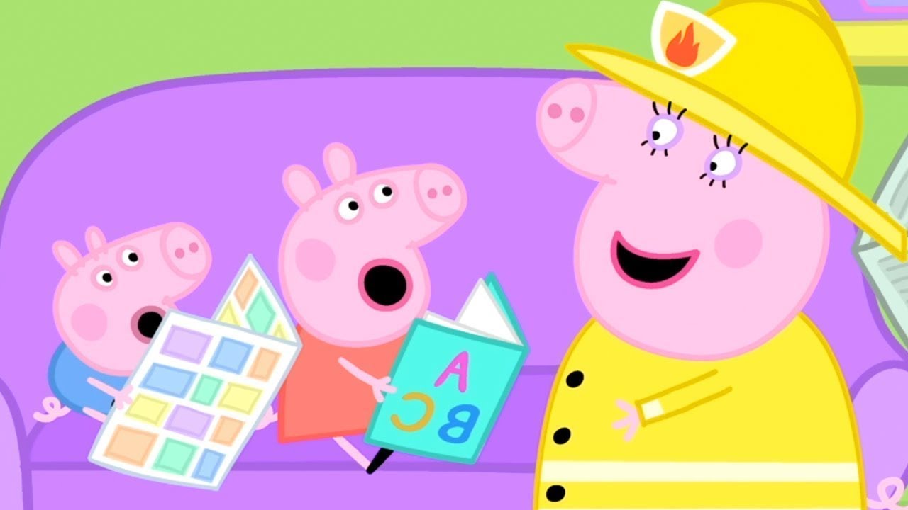 Peppa Pig Official Channel | Peppa Pig At The Fire Station | New Peppa ...