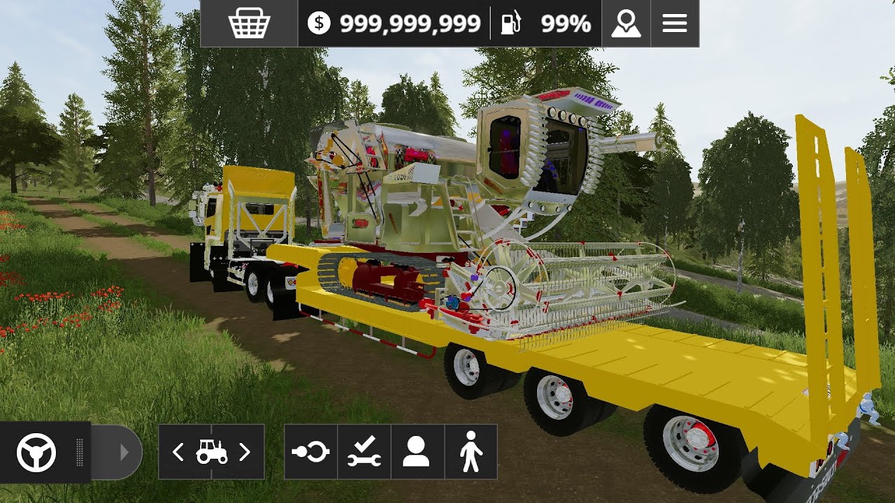 EP.434 FS20 เล่นแบบชีวิตจริง รถเกี่ยวสมบุญพัฒนา2020ตู้แอร์VIP | Farming ...