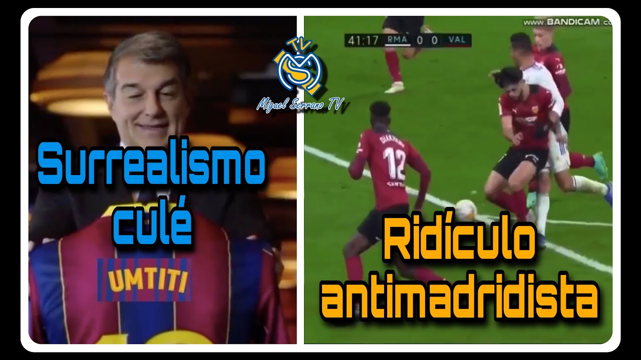 SURREALISMO CULÉ... Y RIDÍCULO ANTIMADRIDISTA - YouTube