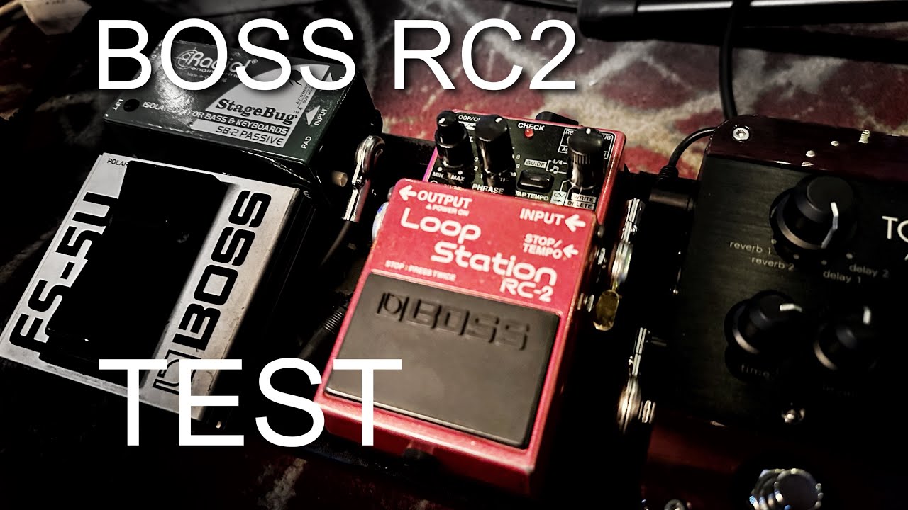 Boss RC2 Loop Station - รีวิว แบบง่ายๆ - YouTube