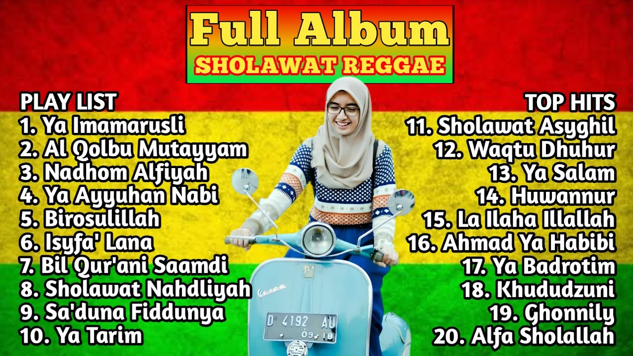 Full Album Sholawat Pilihan Terbaik Versi Reggae !!! Sholawat Merdu ...