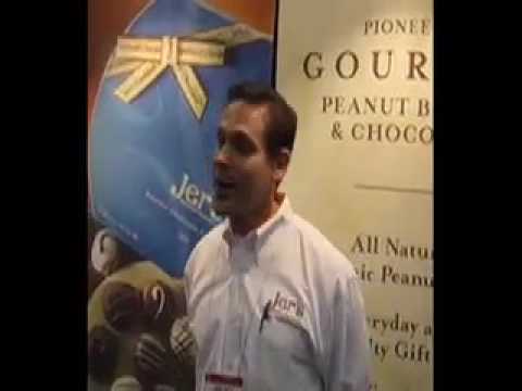 Jerry Swain of Jer's Chocolates at Summer Fancy Food Show - YouTube