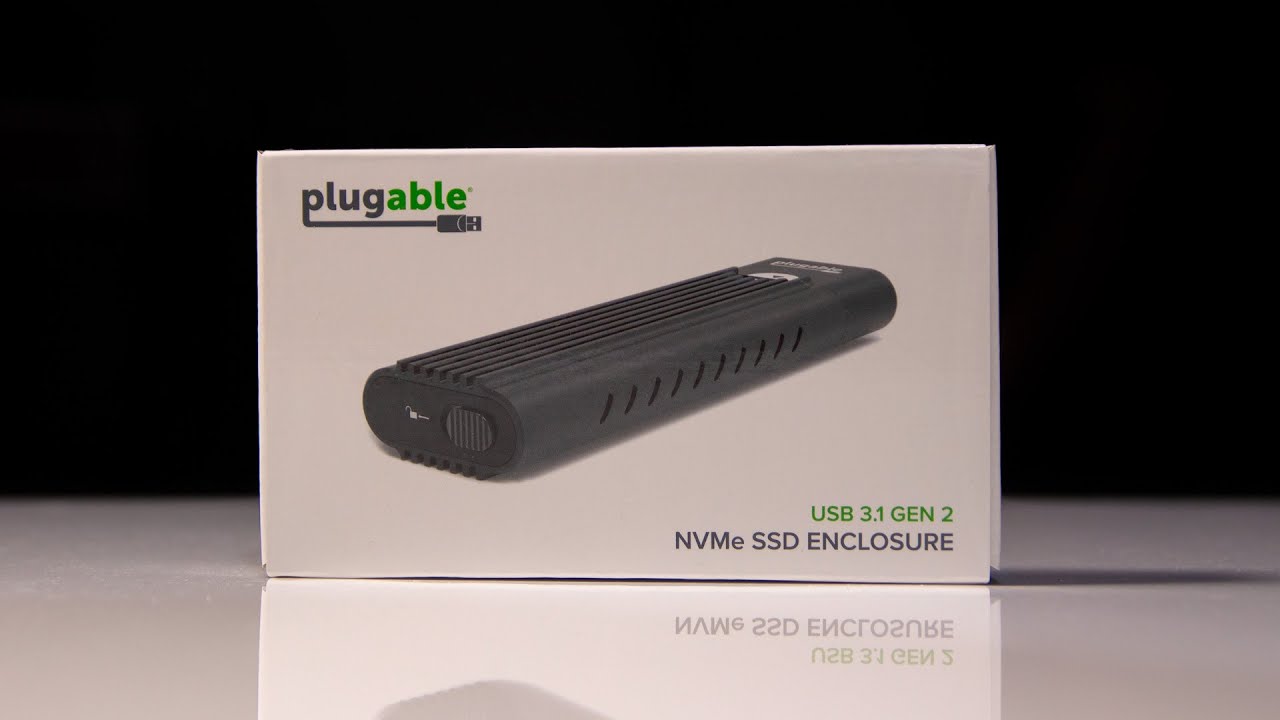 Plugable NVMe Enclosure Unboxing - YouTube