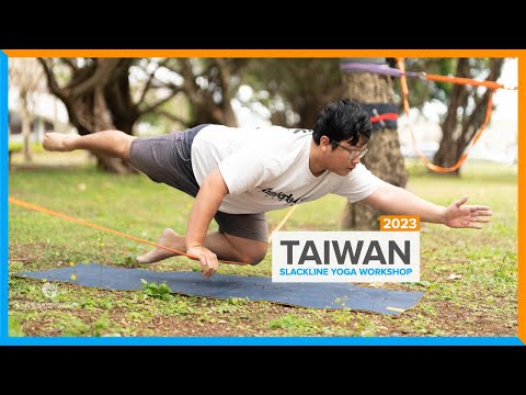 Slackline Workshop in Taiwan • With YogaSlackers Sam & Raquel