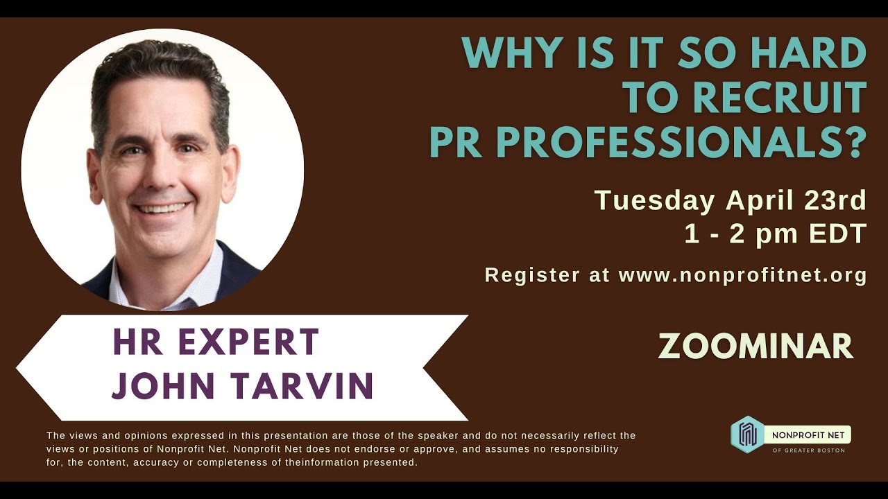 Why is It so Difficult to Recruit Nonprofit Executives? - YouTube