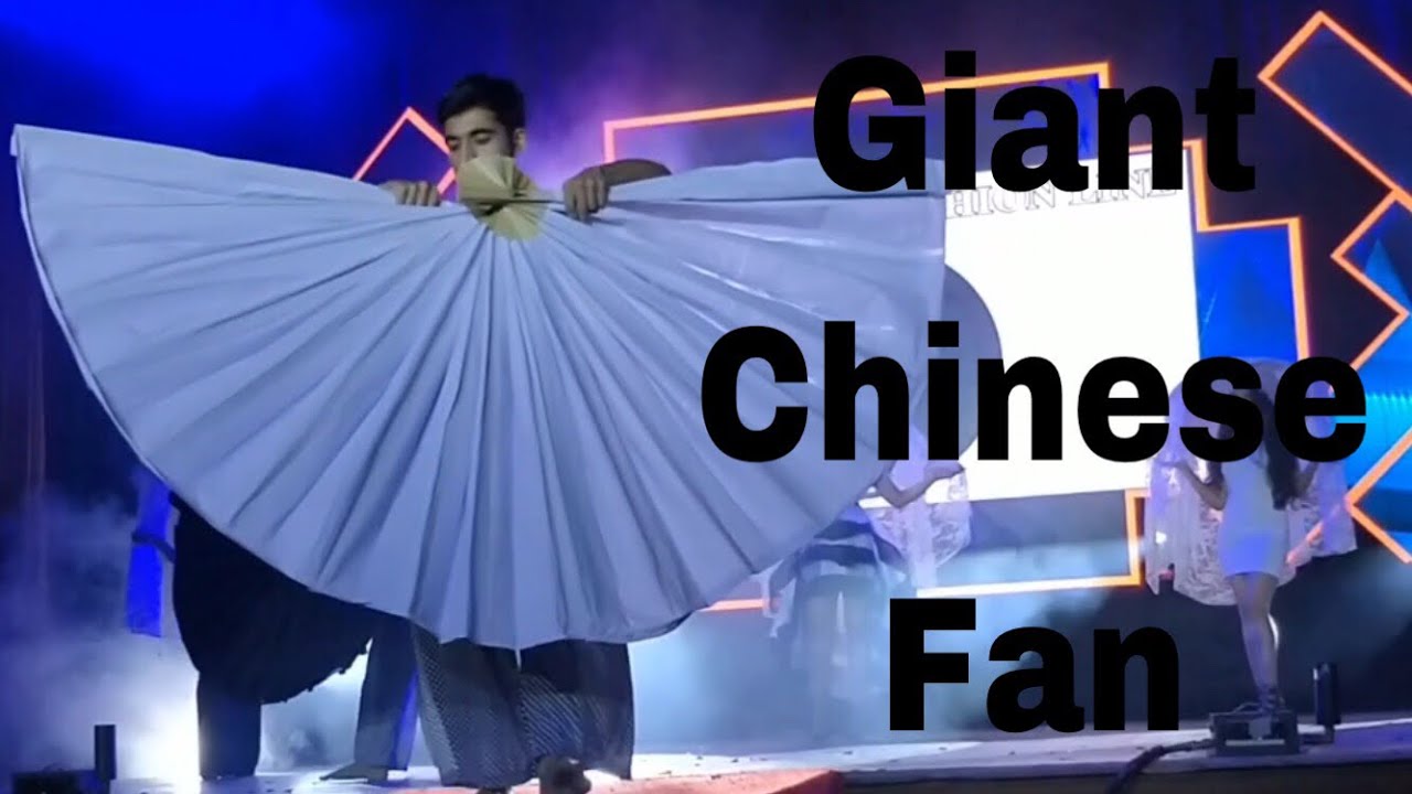 GIANT / HUGE / BIG CHINESE FAN | PROP | FASHION SHOW | PHOTOGRAPHY ...