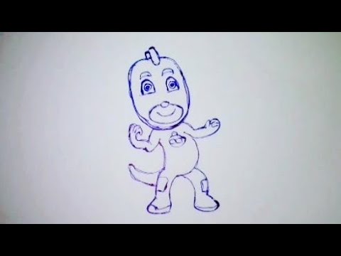 how to draw Gekko easy step by step /drawing Gekko easy #drawing #easy ...