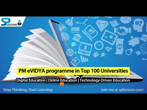 PM eVIDYA Programme in Top 100 Universities | Digital & Online Education | Technology-Driven ...