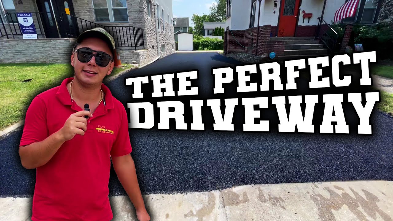 Paving the Perfect Blacktop Driveway: Asphalt Pavement - YouTube