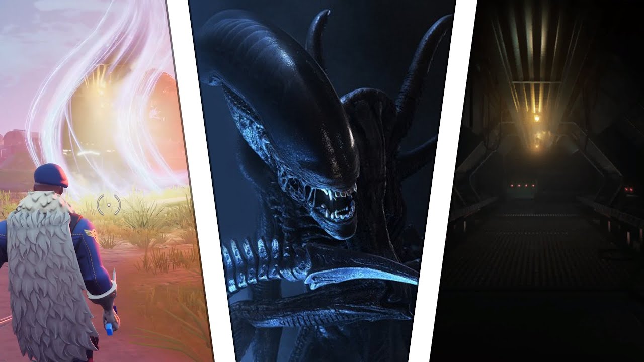 NEW Alien Portal in Fortnite & Reality Log (Xenomorph XX121) - YouTube