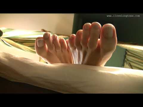 I Love Long Toes - Katherina on The Bed. (2 of 3)