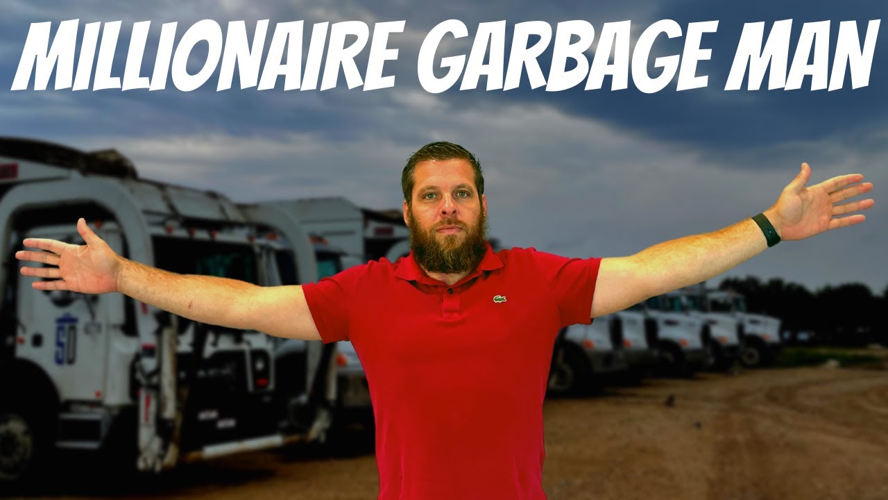 Day in the life of a Millionaire Garbage Man - YouTube