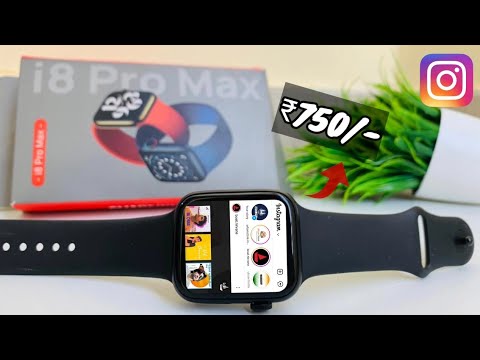 i8 Pro Max Smartwatch Review..😍💯//THIS IS A FEATURES LOADED SMART WATCH ...