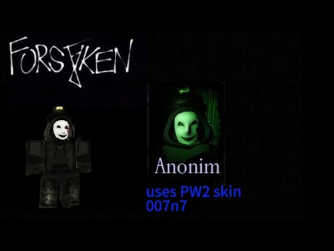 uses pw2 skin 007n7 in forsaken | roblox forsaken - YouTube