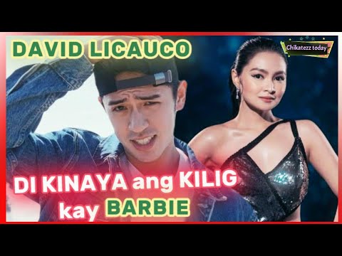DAVID LICAUCO IBA TALAGA ang KILIG PAGDATING kay BARBIE FORTEZA - YouTube