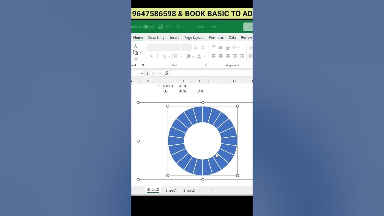 Excel Progress Chart | How to Make Progress Chart | Excel Tips and Tricks - YouTube