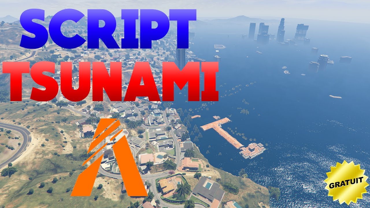 Fivem │ Script Tsunami Gratuit │ Tuto Gta 5 Rp Youtube