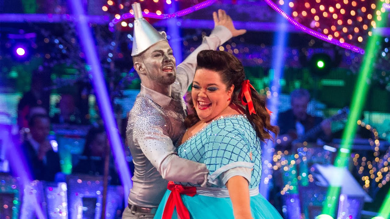 Lisa Riley Jives to 'Step into Christmas' - Strictly Come Dancing ...