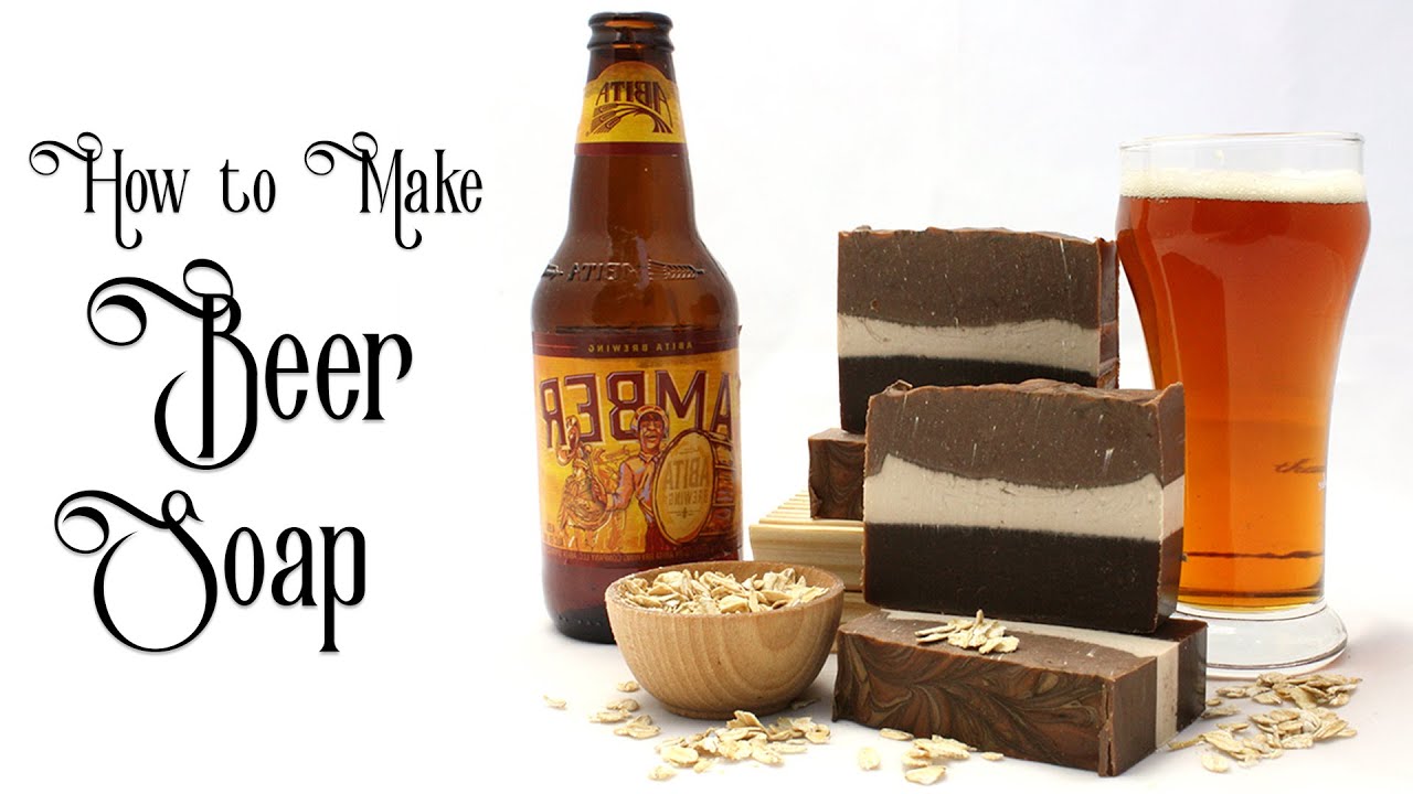 How to Make Cold Process Beer Soap (Tutorial) - YouTube