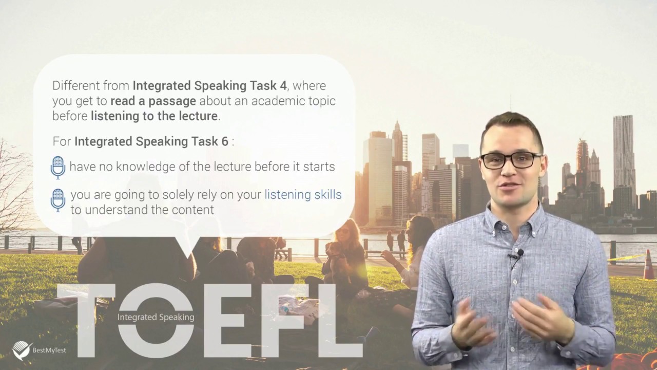 TOEFL Speaking Practice Test Task 6: TOEFL Speaking Lessons & Tips ...