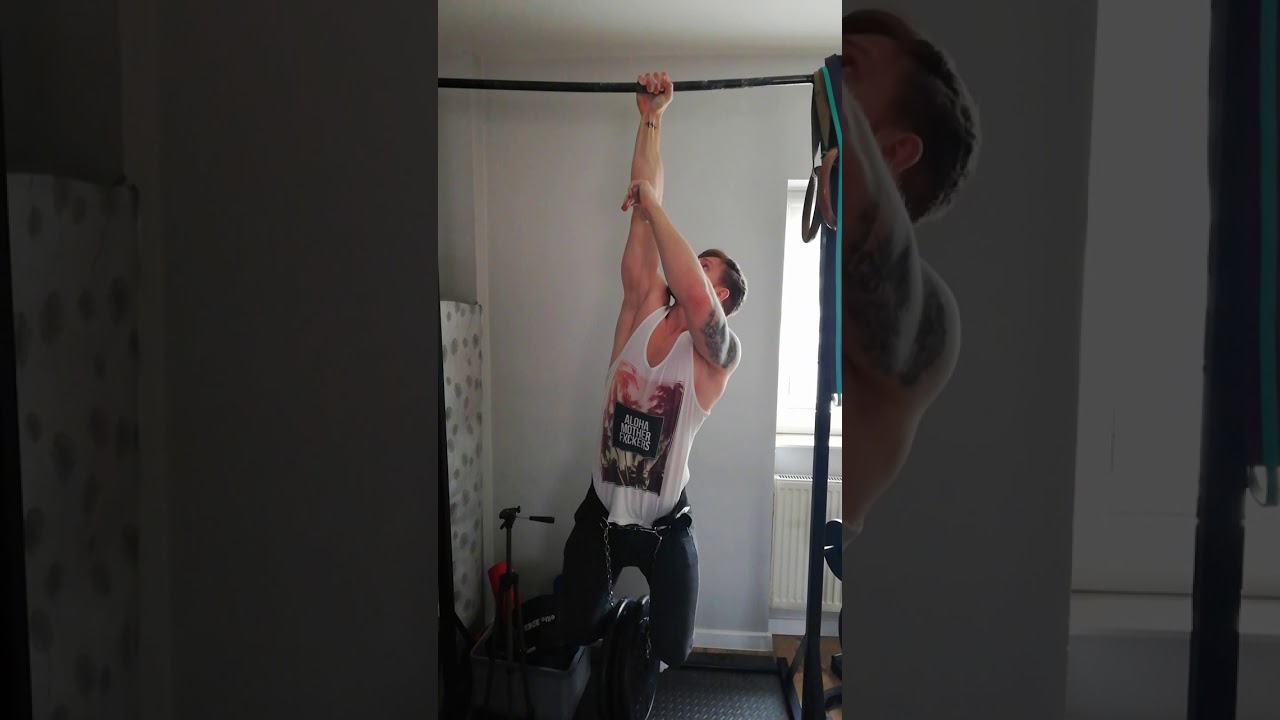 One arm hold (grip strength) +70 kg (150 kg total) - YouTube