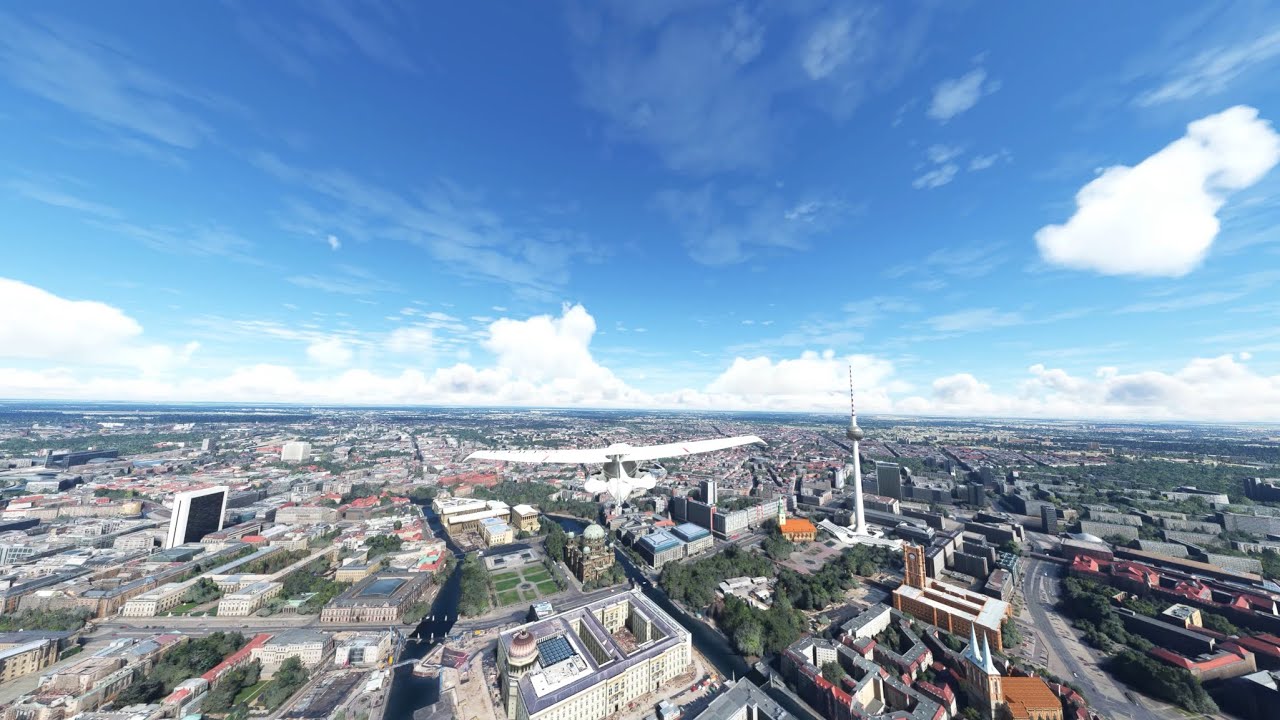 Berlin (Germany) | Microsoft Flight Simulator in 4K with NVIDIA Game ...