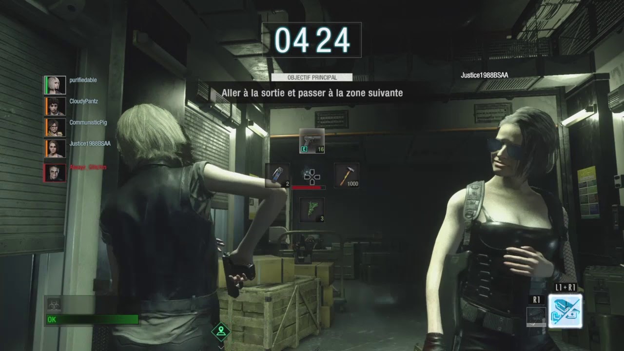 Resident Evil Resistance ( les Survivants : January Van Sant ) Gameplay ...