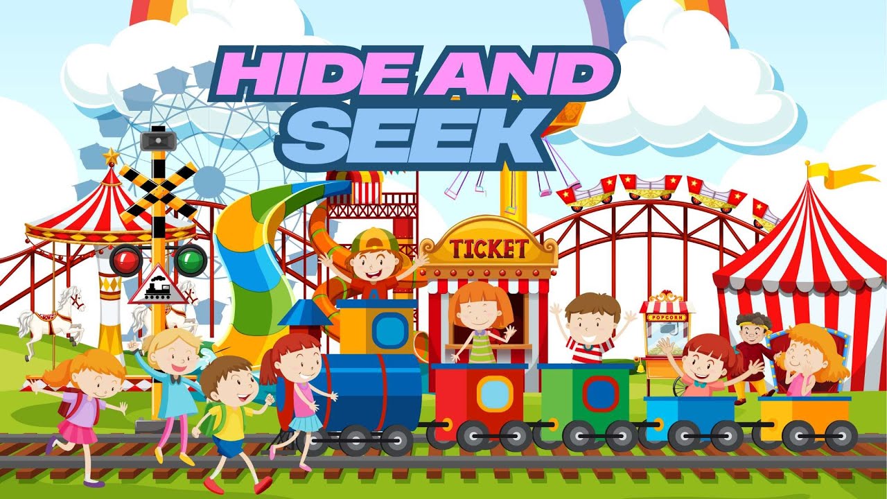 Hide and Seek Cartoon Animation for Kids - YouTube