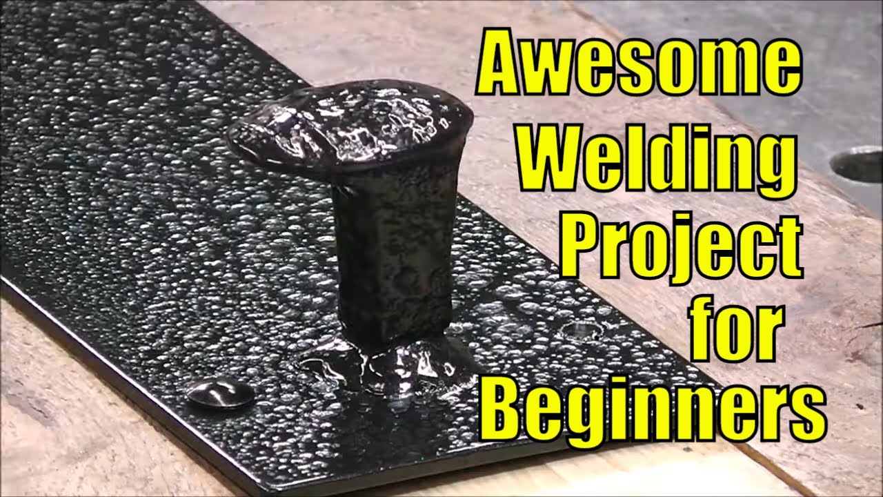 Mig Welding Project Coat Rack Build - YouTube