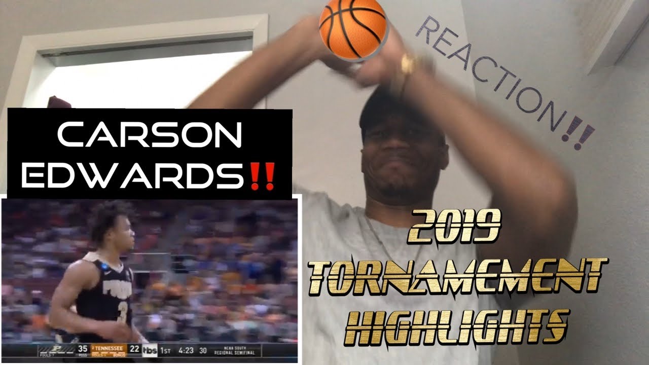 CARSON EDWARDS 2019 TOURNAMENT HIGHLIGHTS “ J3TV Reacts” - YouTube