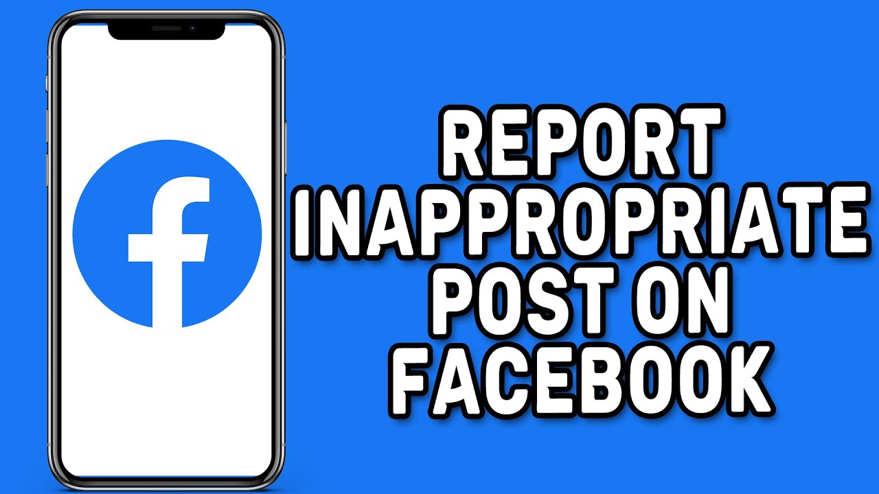 How to Report Inappropriate Post on Facebook - YouTube