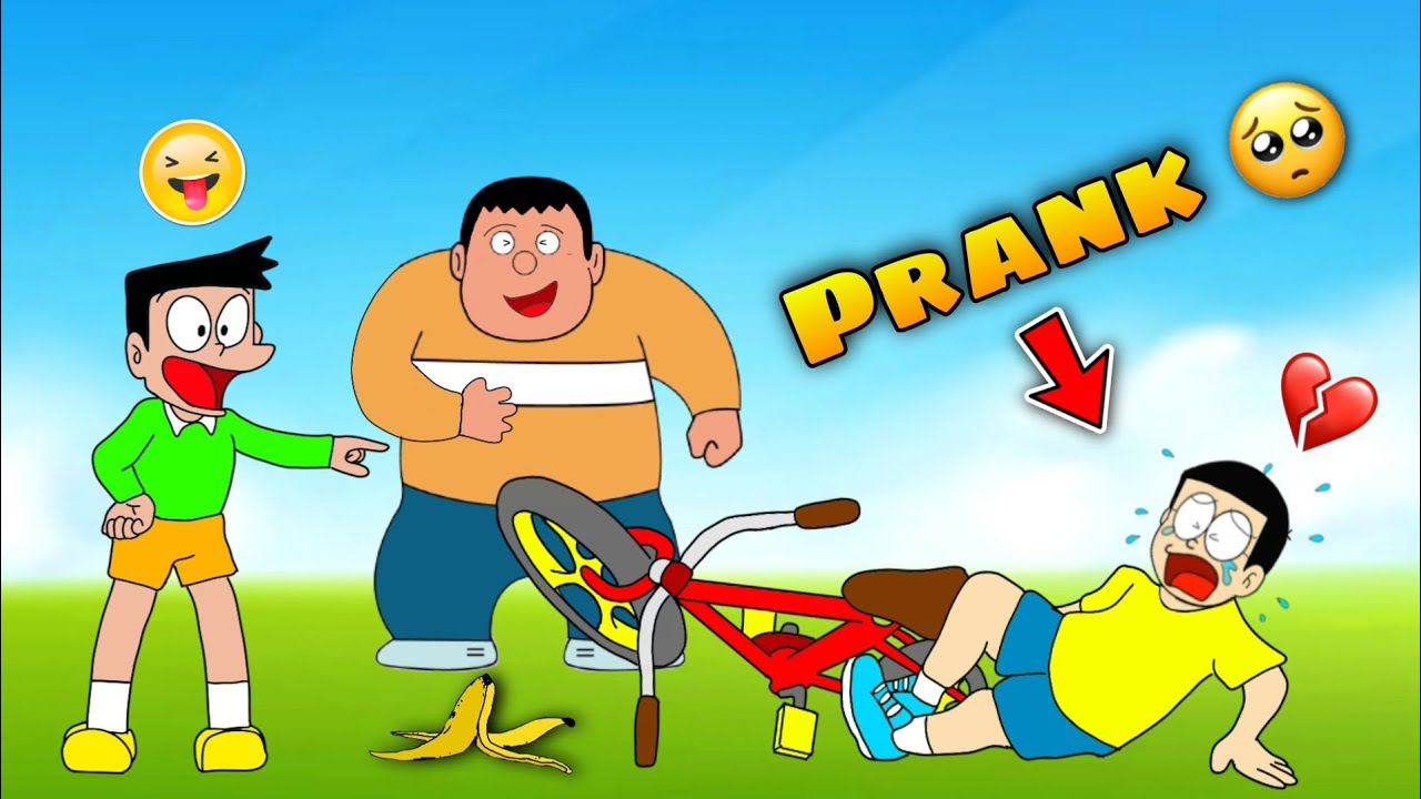 Shinchan And Nobita Prank On Gian And Sunio | Funny Game | Shinchan And ...