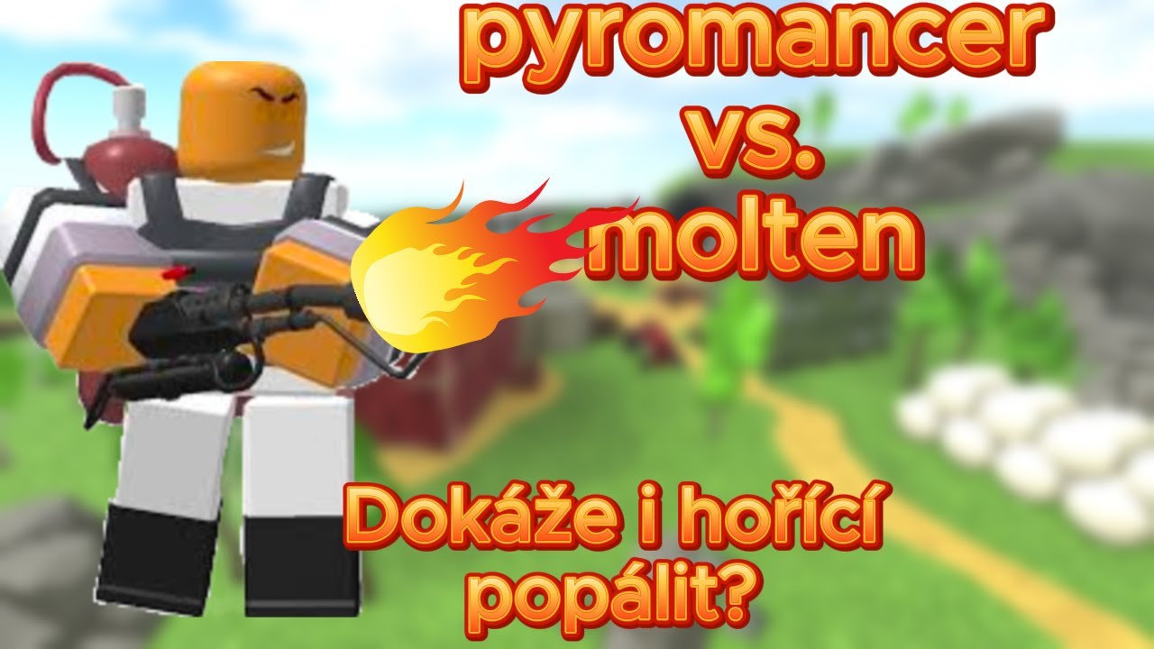 PYROMANCER JE SHOŘÍ (Roblox Tower Defense Simulator test věží ...