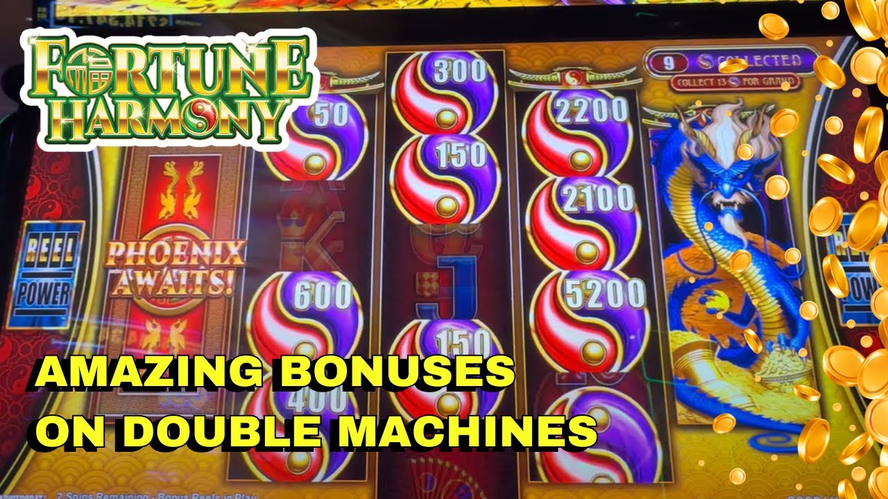 AMAZING BONUSES ON DOUBLE MACHINES - YouTube