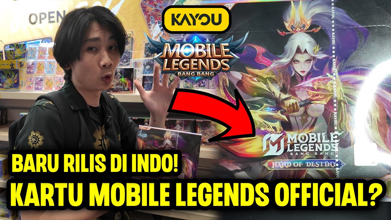 KARTU TCG MOBILE LEGENDS MLBB TERBARU RILIS DI INDONESIA! DAPET BANYAK ...