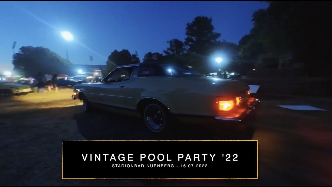 Vintage Pool Party 2022 - Boogie woogie - Rocknroll - US Cars - Retro ...