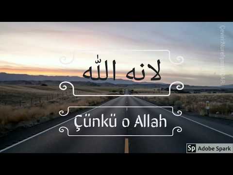 Çünkü o Allah -Arapça Fasih Video-TR Altyazı لأنه الله- مصطفى الآغا