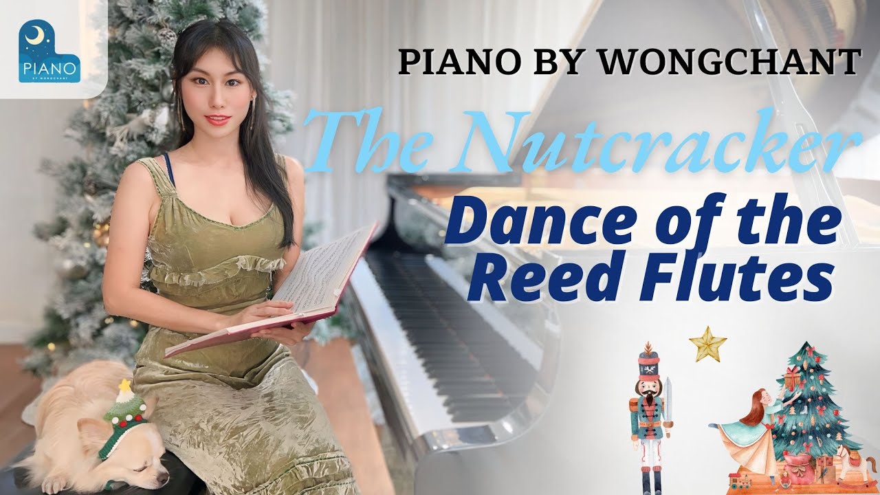 Christmas song | The Nutcracker-Dance of the Reed Flute-Tchaikovsky🎹A # ...