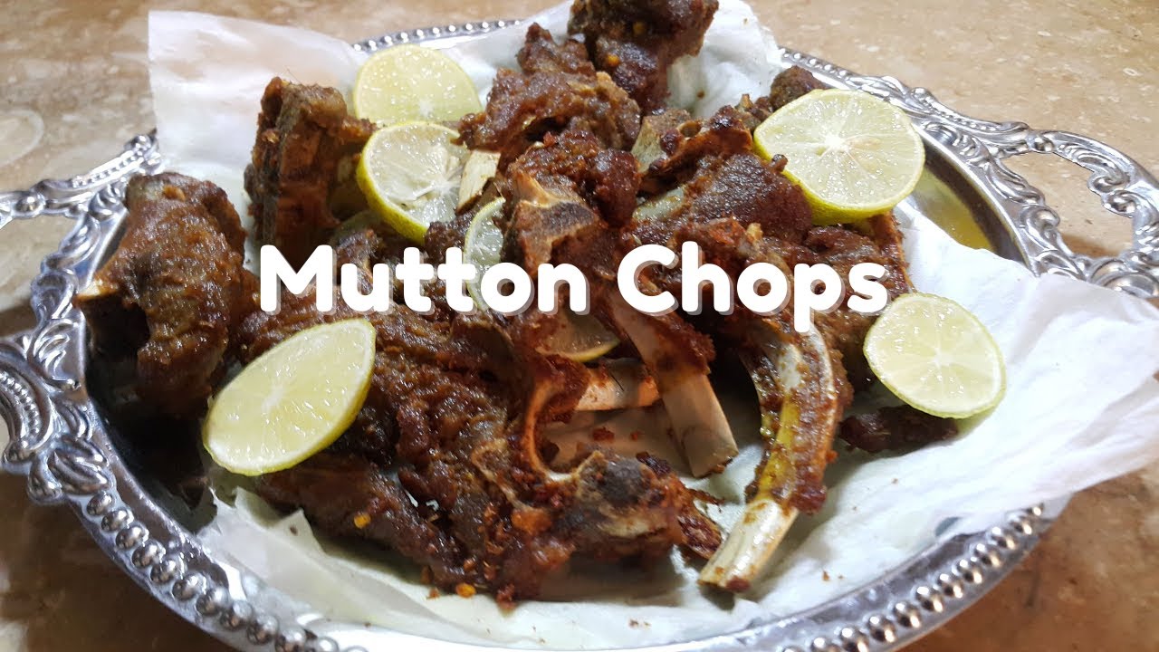 Mutton Chops - Fried Mutton Chops Recipe - - فرائیڈ مٹن چانپ- by ...